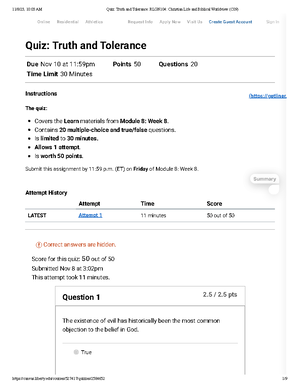Quiz Sharing the Gospel RLGN104 Christian Life and Biblical Worldview ...