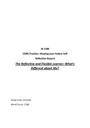 Clinical Placement Reflective Essay-final - Introduction This essay ...