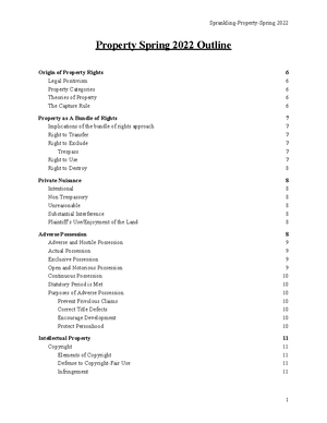Estates and Future Interests Flowchart - Property Classification of ...