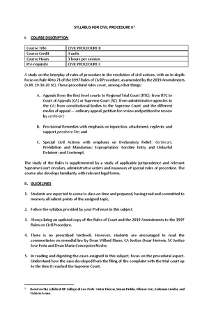 Client's CSHP Checklist - 1 Letter of intent addressed to the PO/FO ...