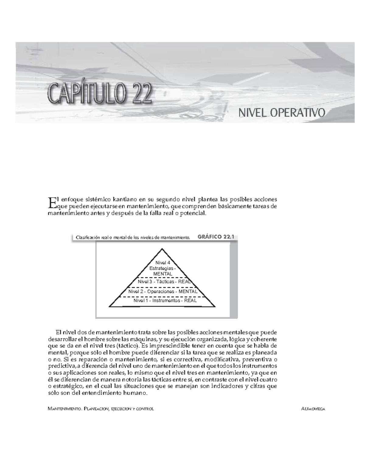 2. Nivel Operativo - Resumen - Niveles estratégico, táctico y ...