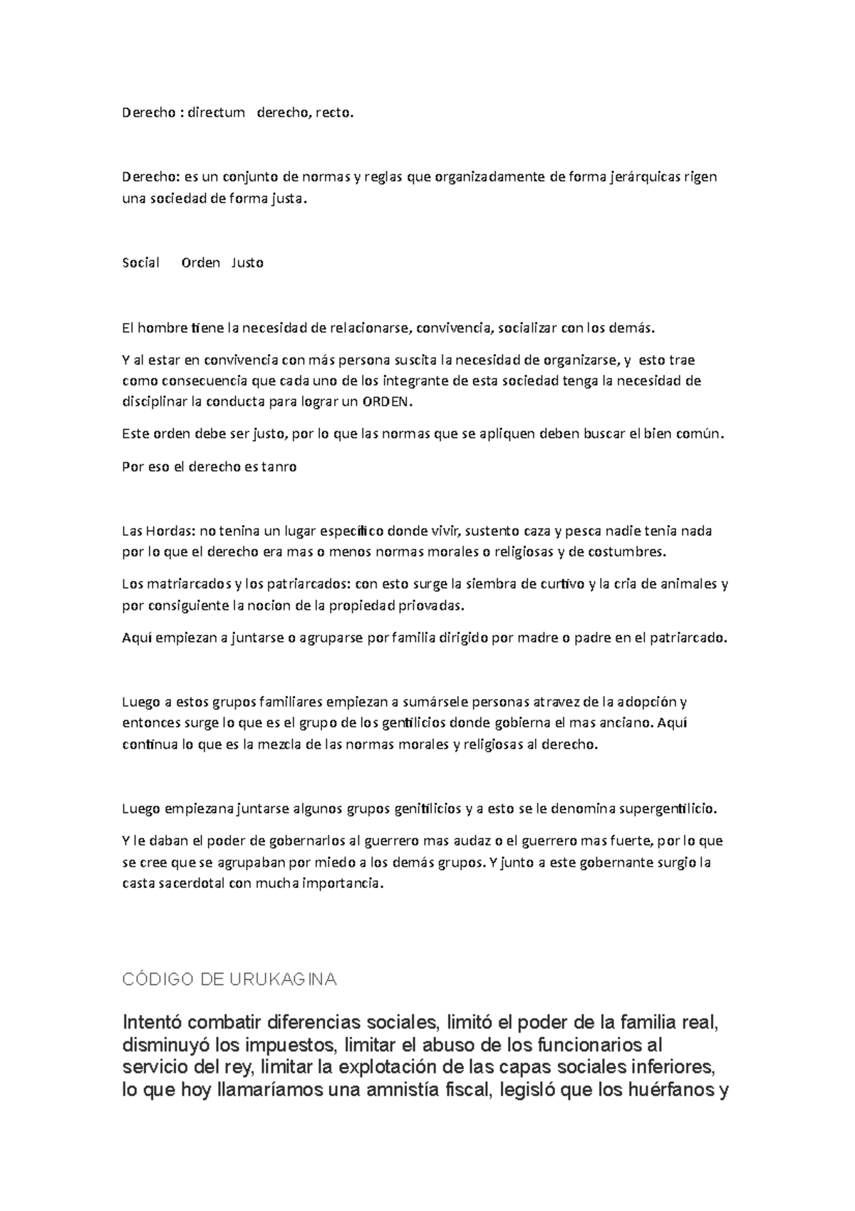 Derecho - la derecha - Derecho : directum derecho, recto. Derecho: es ...