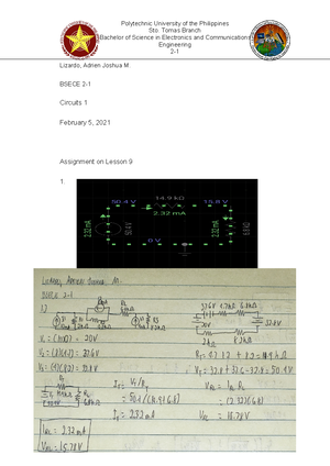 Lizardo Adrien Joshua Acivity 5 Circuits - Circuits 2 - Polytechnic ...