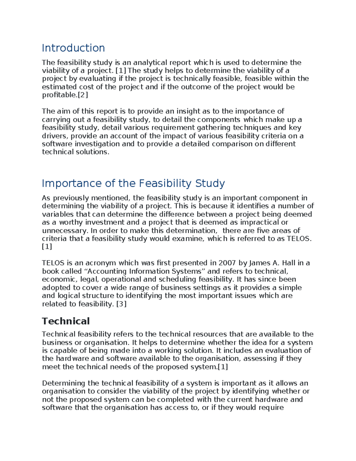 Introduction - Software Development Life Cycle - Introduction The feasibility study is an ...