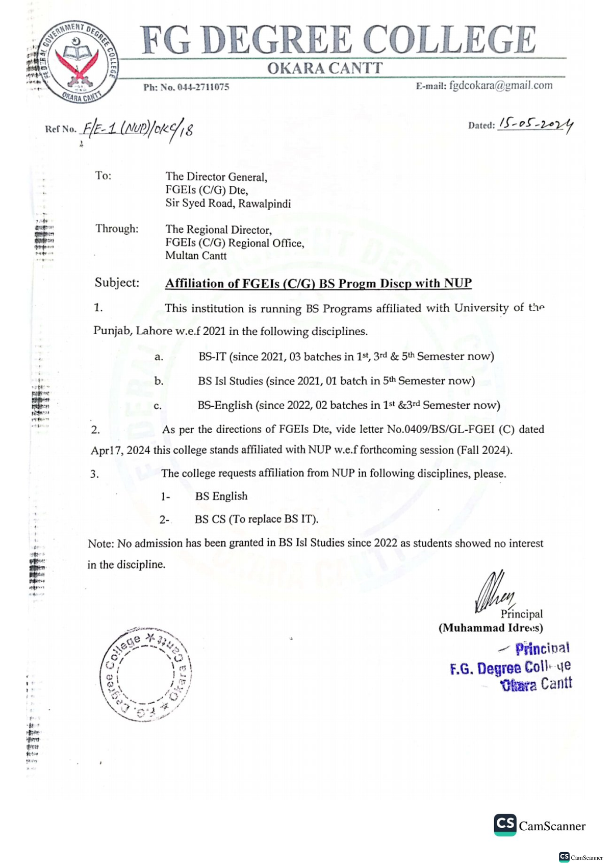 NUP - literature refers to all written work created in the English ...