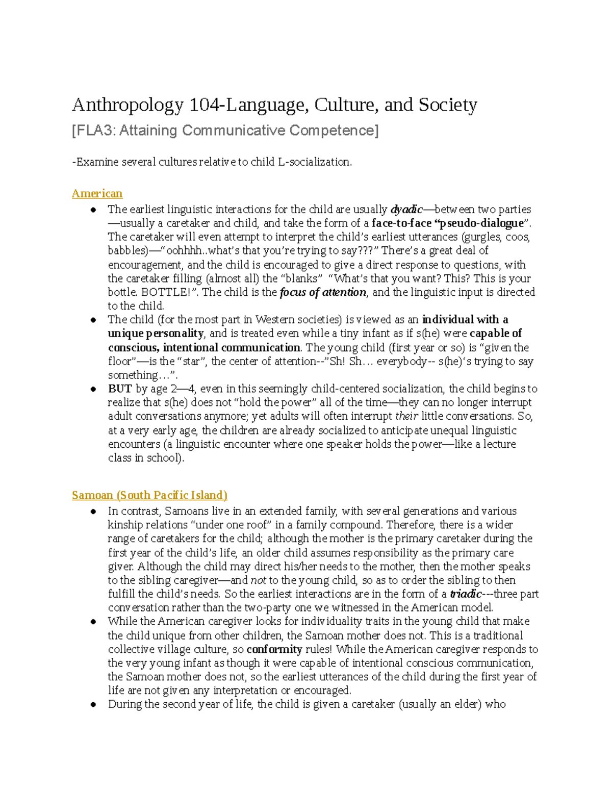 2020-Anthropology 104-Acquisition of Various Sub-Components lecture ...