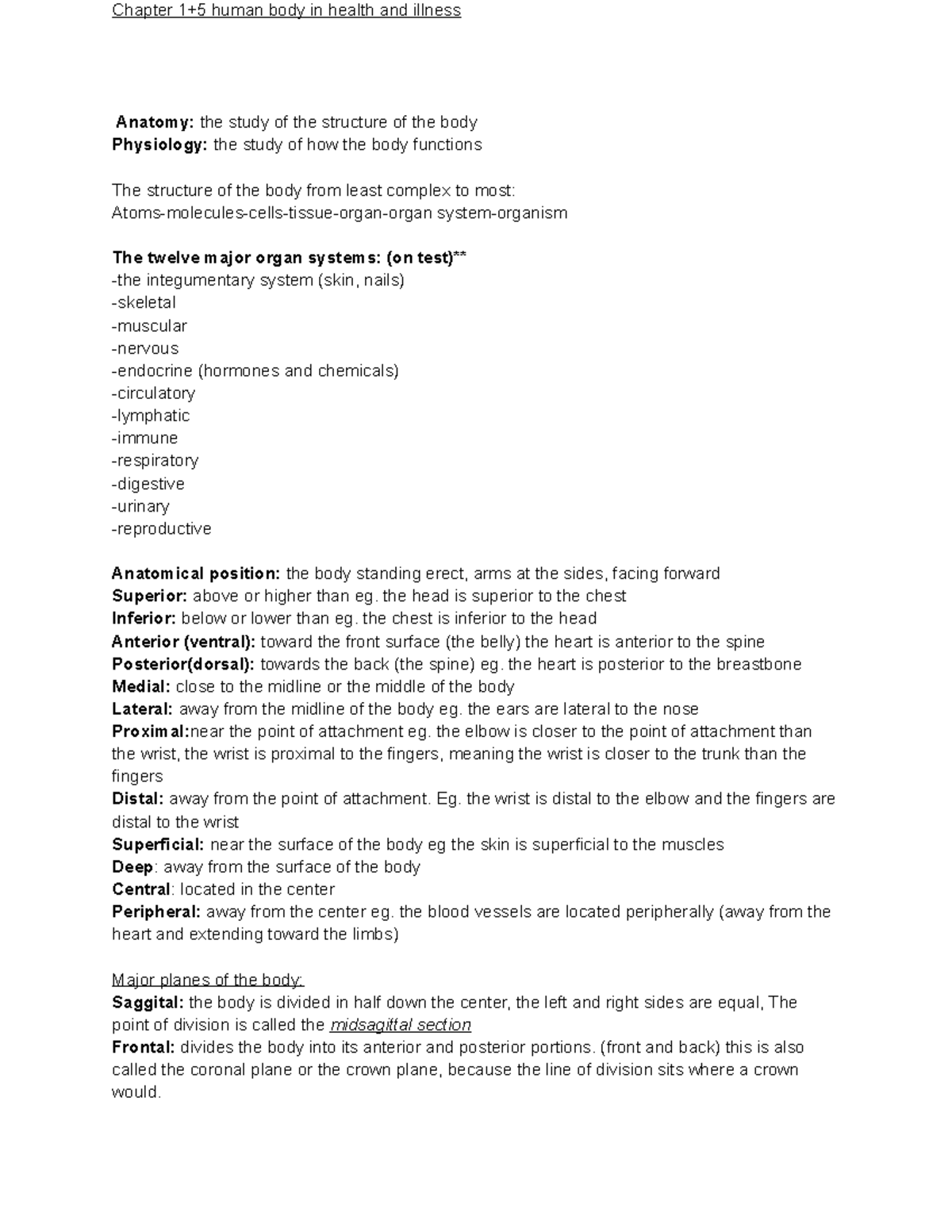 human-physiology-week-1-chapter-1-5-human-body-in-health-and-illness
