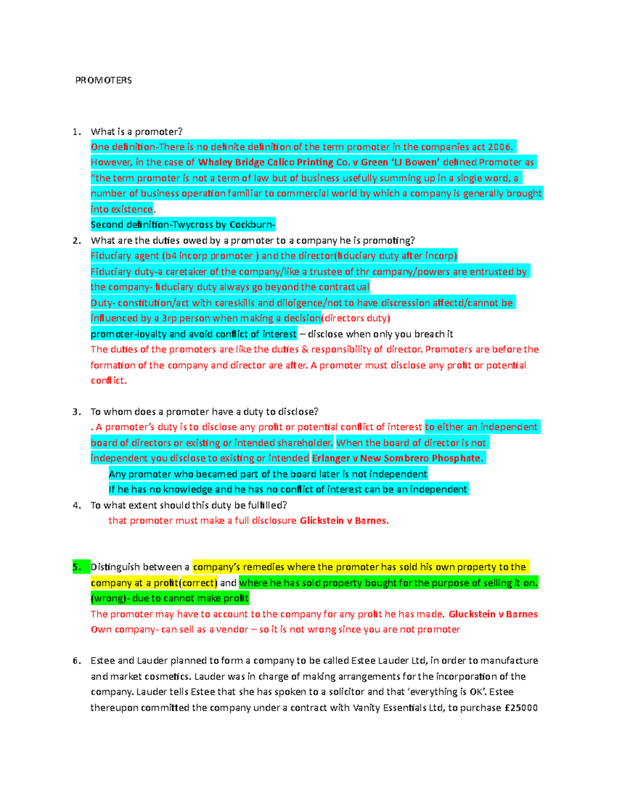 Promoters TQ UK - sgs - PROMOTERS 1. What is a promoter? One definition ...