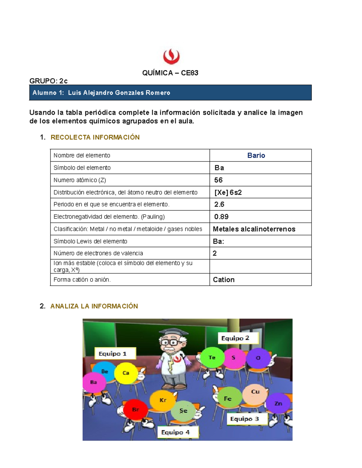 Copia de Copia de S02 Actividad asincrónica 1 (alumno 1) - QUÍMICA – CE ...