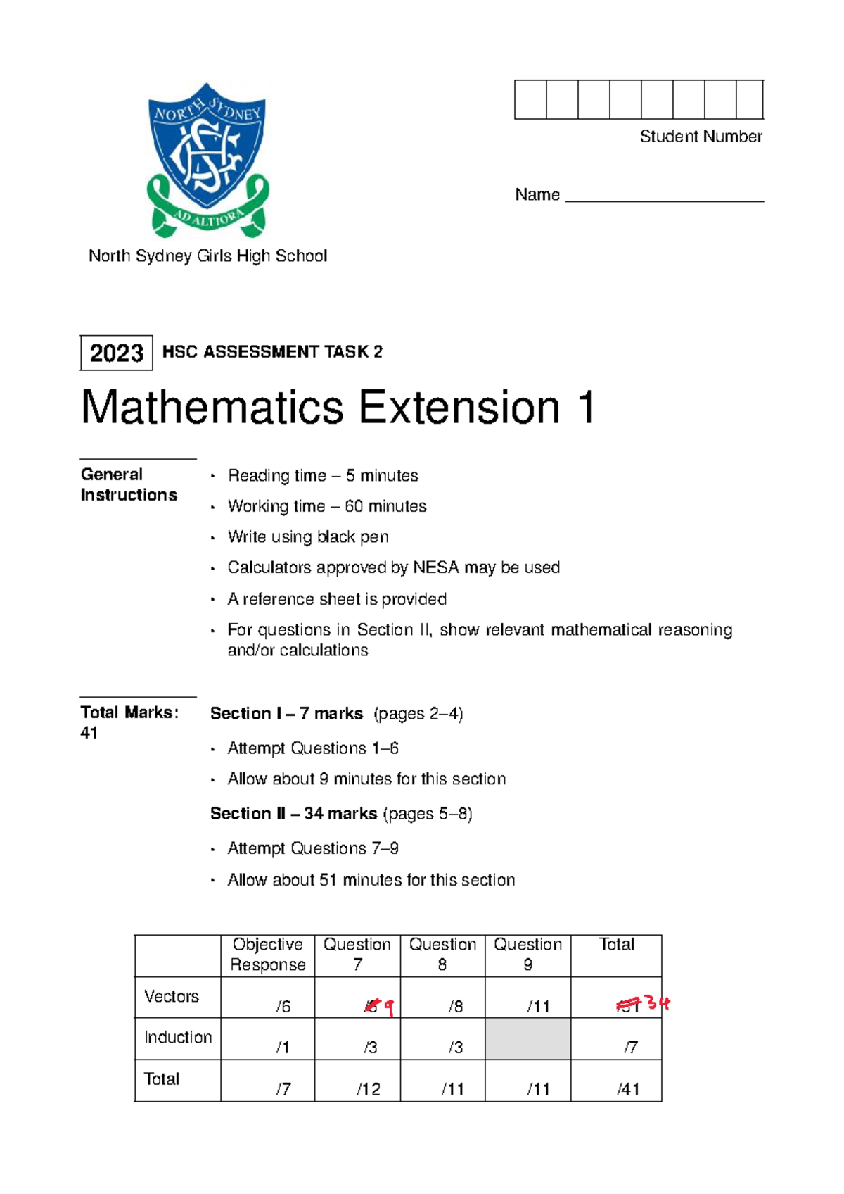 Nsghs HSC 2023 X1 Task 2 - Have Fun - North Sydney Girls High School ...