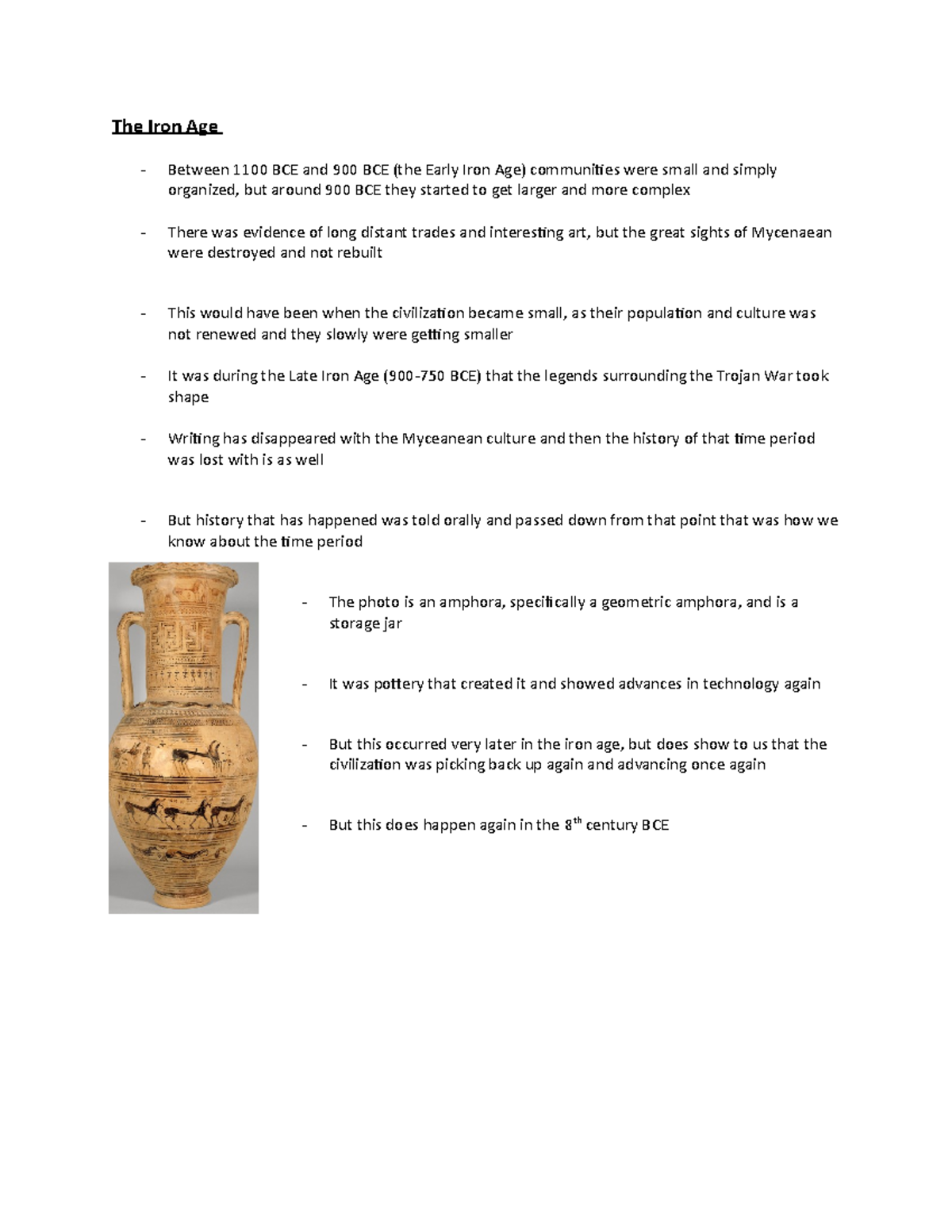 The Iron Age - The Iron Age - The Iron Age Between 1100 BCE and 900 BCE ...