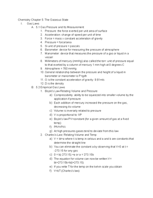 Chem 1 lab exam cheat sheet - Experiment 1 – main goals: observe and ...