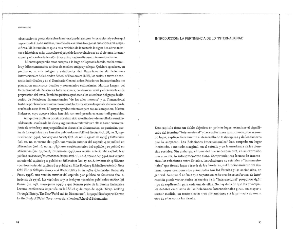 RRII en un mundo en transformacion (Halliday 2002 ), 25-48 removed - I ...