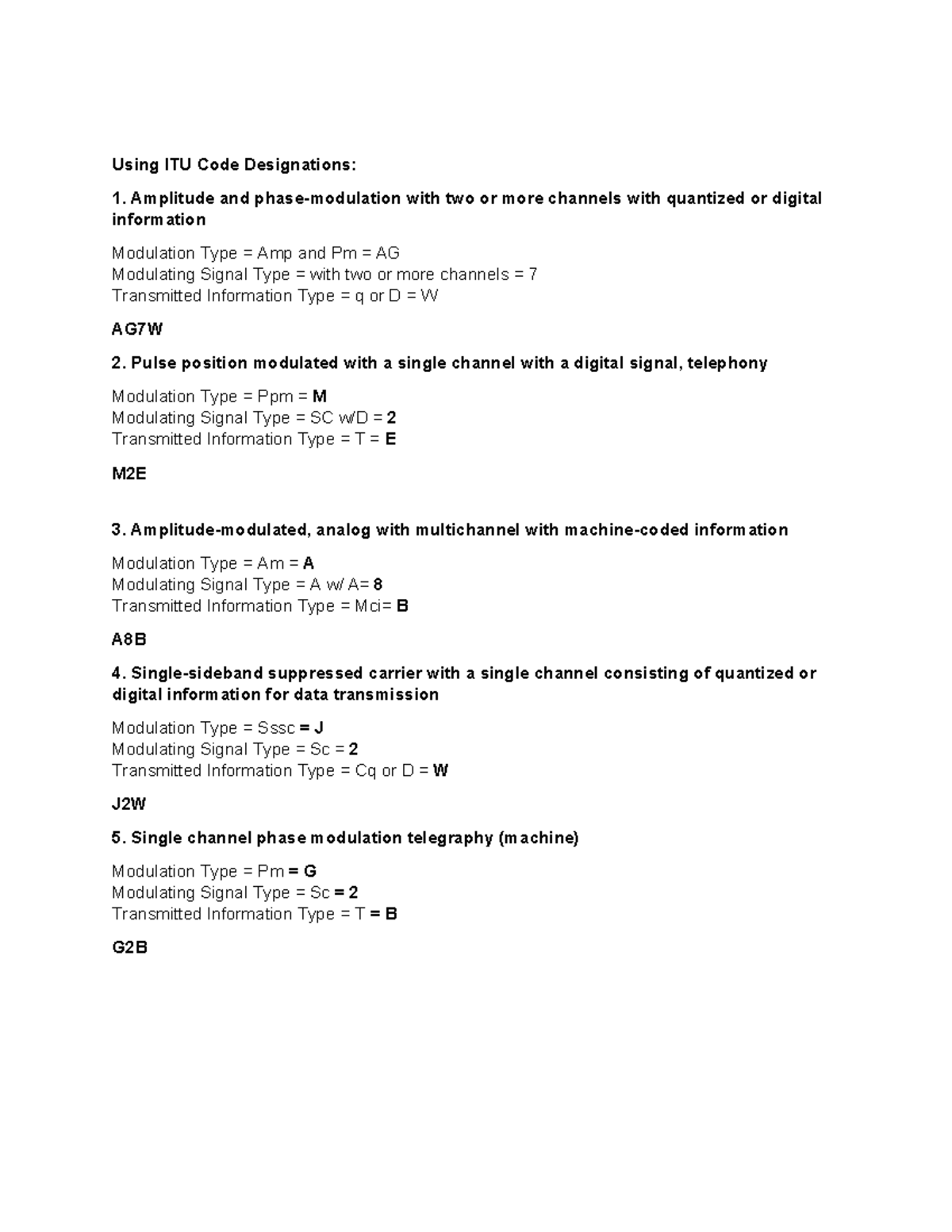 Tp Pin Com - sdadad - Using ITU Code Designations: Amplitude and phase-modulation with two or ...