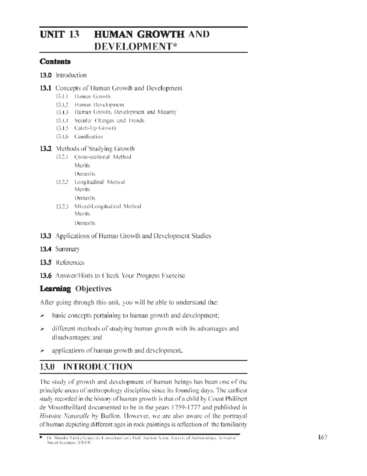 Unit-13 Human Growth and Development - Anthropology - Studocu