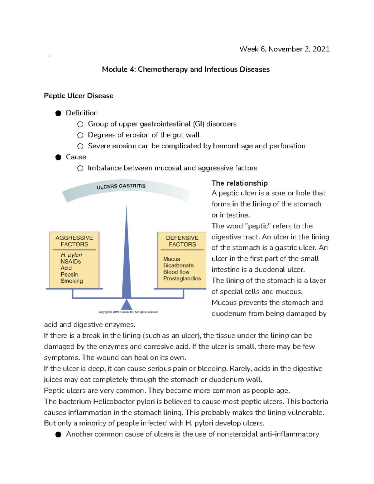 Module 4-6 Notes 3550 - NURS 3550 - TrentU - Studocu
