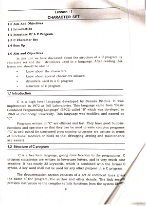 different types of data types - Bachelor of Computer Application - Studocu