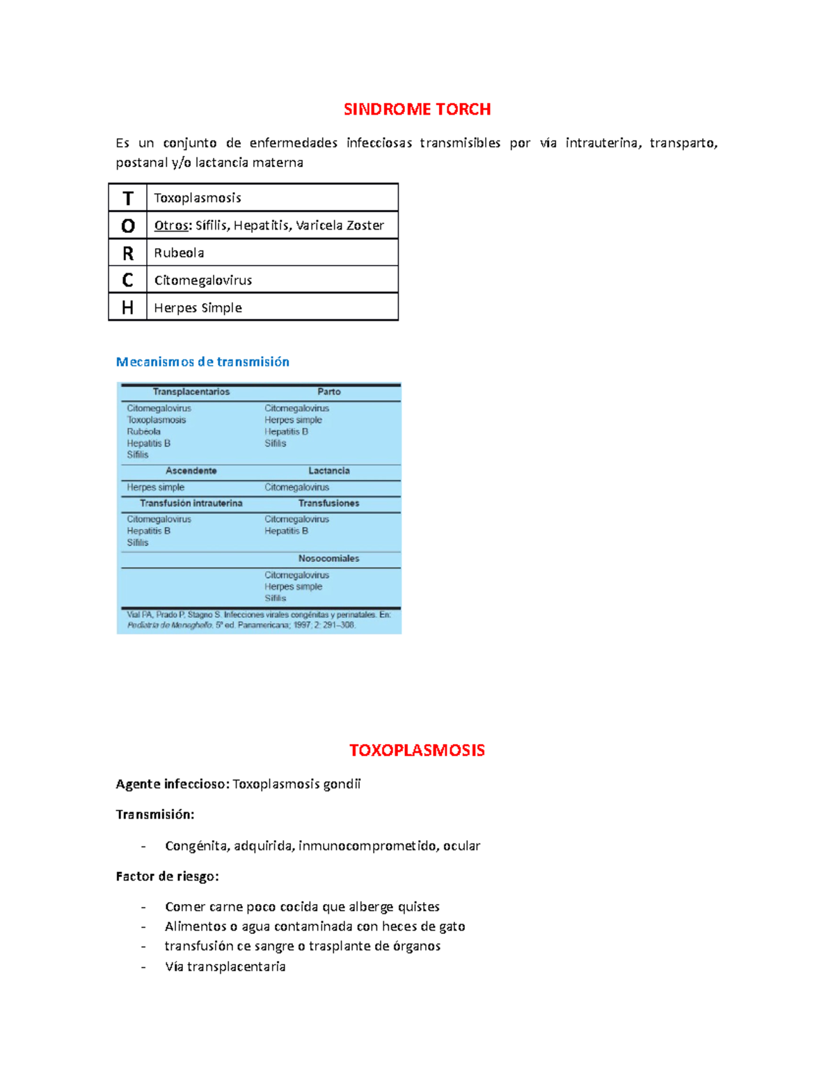 Sindrome de TORCH - SINDROME TORCH Es un conjunto de enfermedades ...