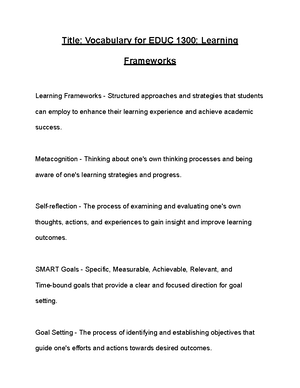 Title Memory Techniques and Study Strategies Enhancing Learning and ...