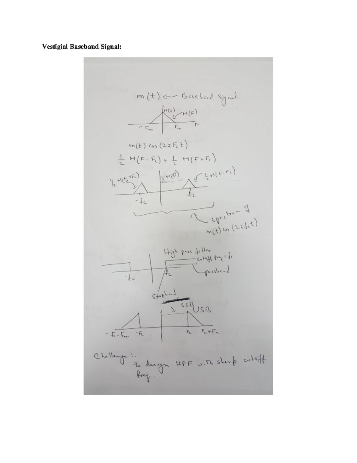 Fall 2020 Lecture 12 Part 1 Communication Systems Vestigial Baseband Signal Vsb Modulator 9424