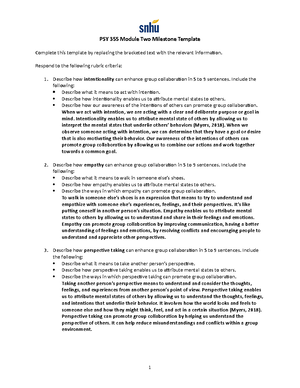 Journal 4-2 responses - Module 4-2 Project One Milestone Mikel Jamil ...