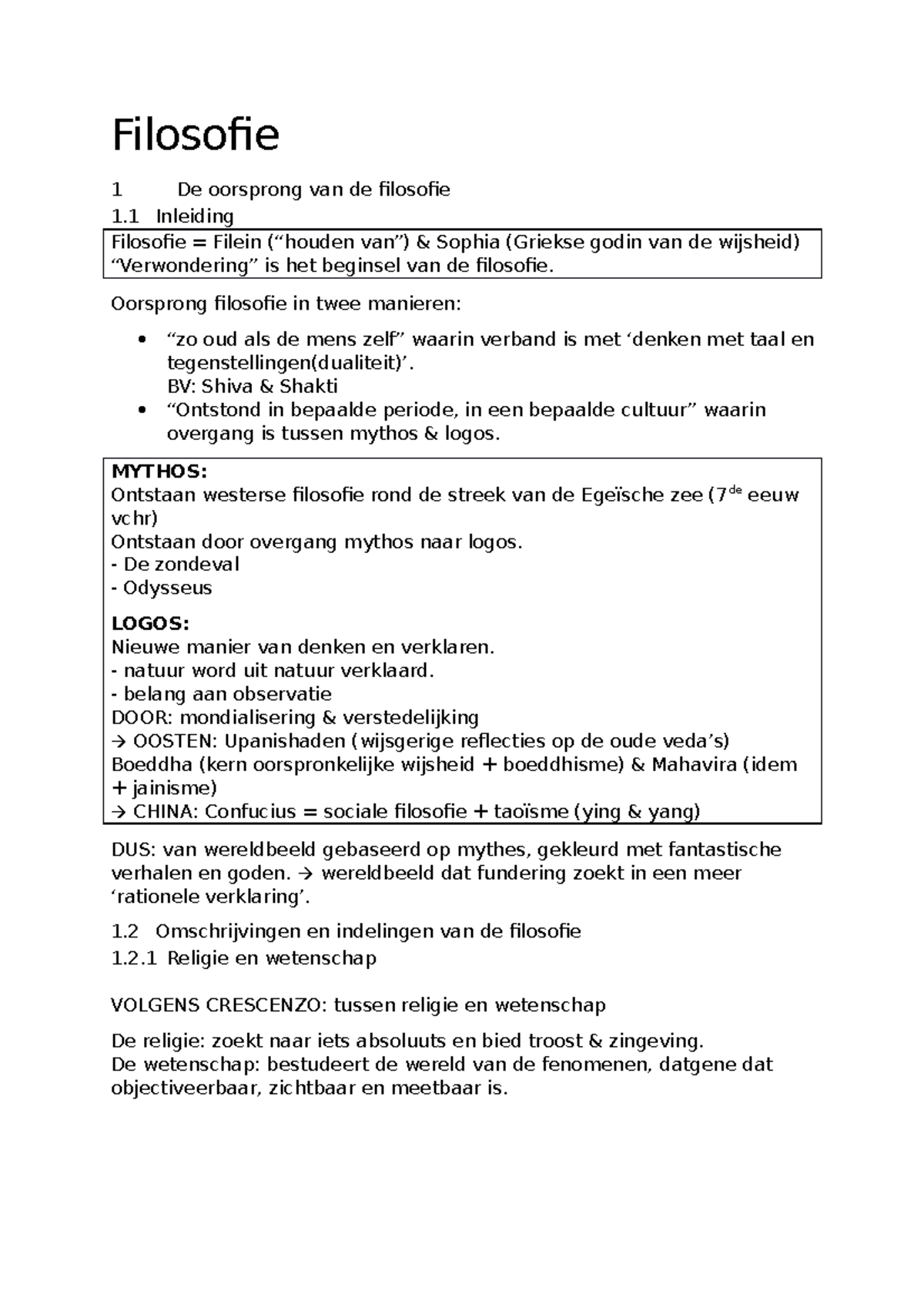Filosofie Juiste - Filosofie 1 De oorsprong van de filosofie 1 Inleiding Filosofie = Filein ...