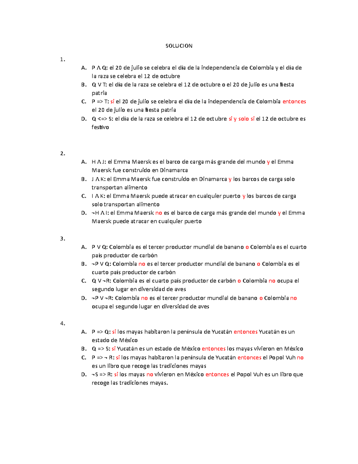 Taller De Marematica Erdfsd SOLUCION 1 A P Q El 20 De Julio Se taller-de-marematica-erdfsd-solucion-1-a-p-q-el-20-de-julio-se