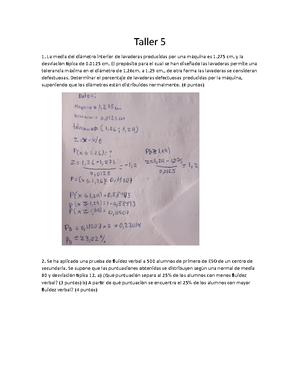 Algoritmos taller - Principios de Algoritmos I - Studocu