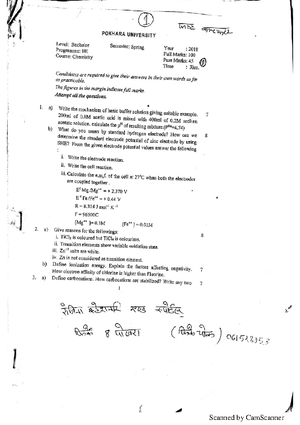 Calculus-II - SYLLABUS - Pokhara University Faculty of Science and ...