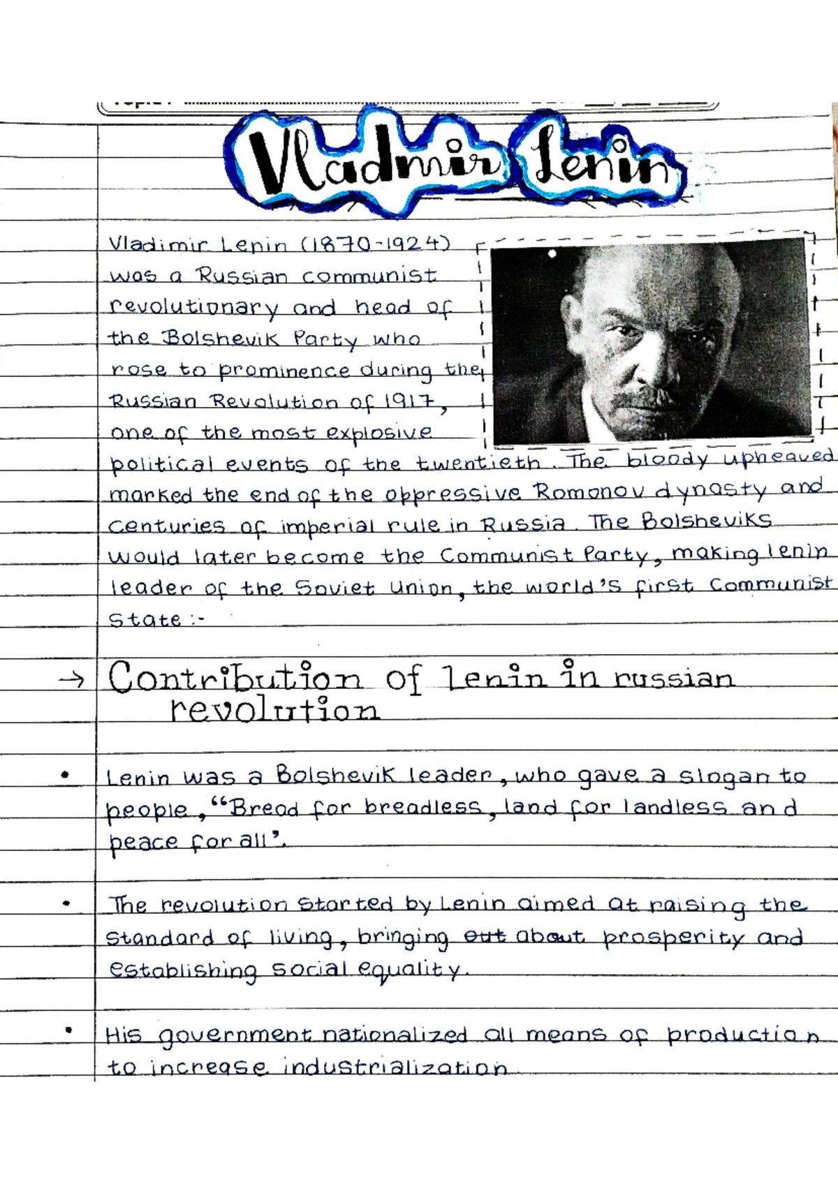 Edited class 9 Lenin - Chemistry SL - Studocu