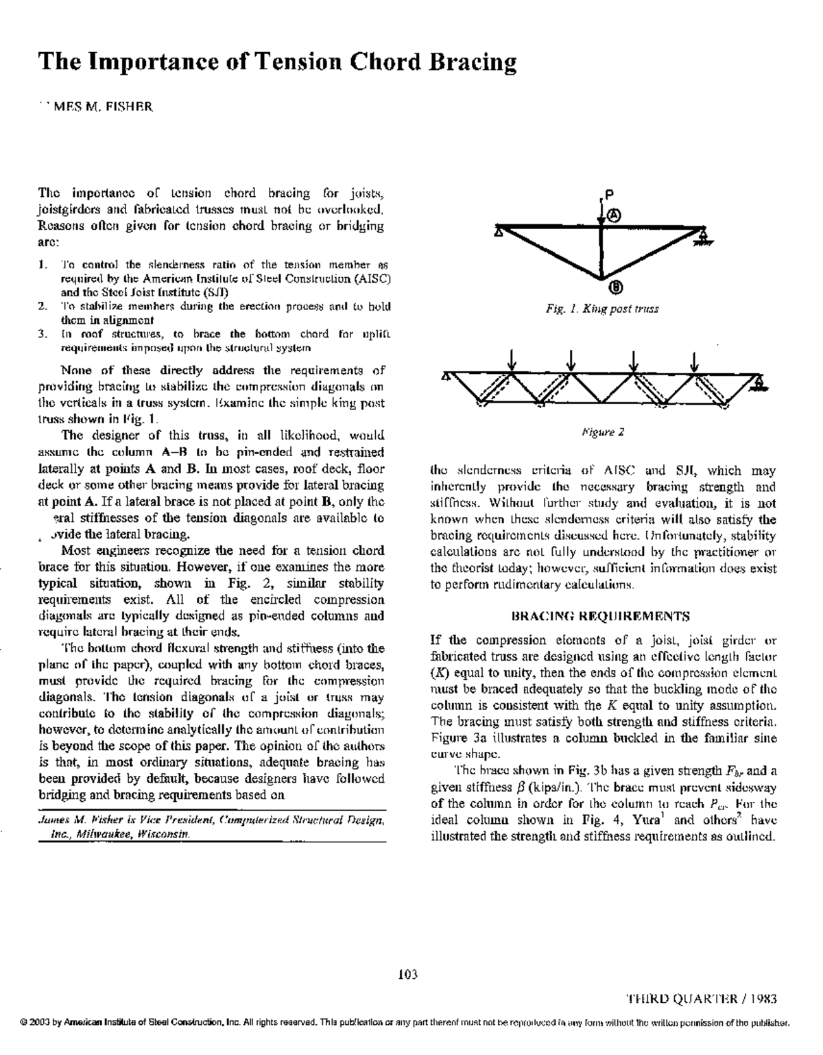 LIB101720 Importance of Tension Chord Bracing - The Importance of ...
