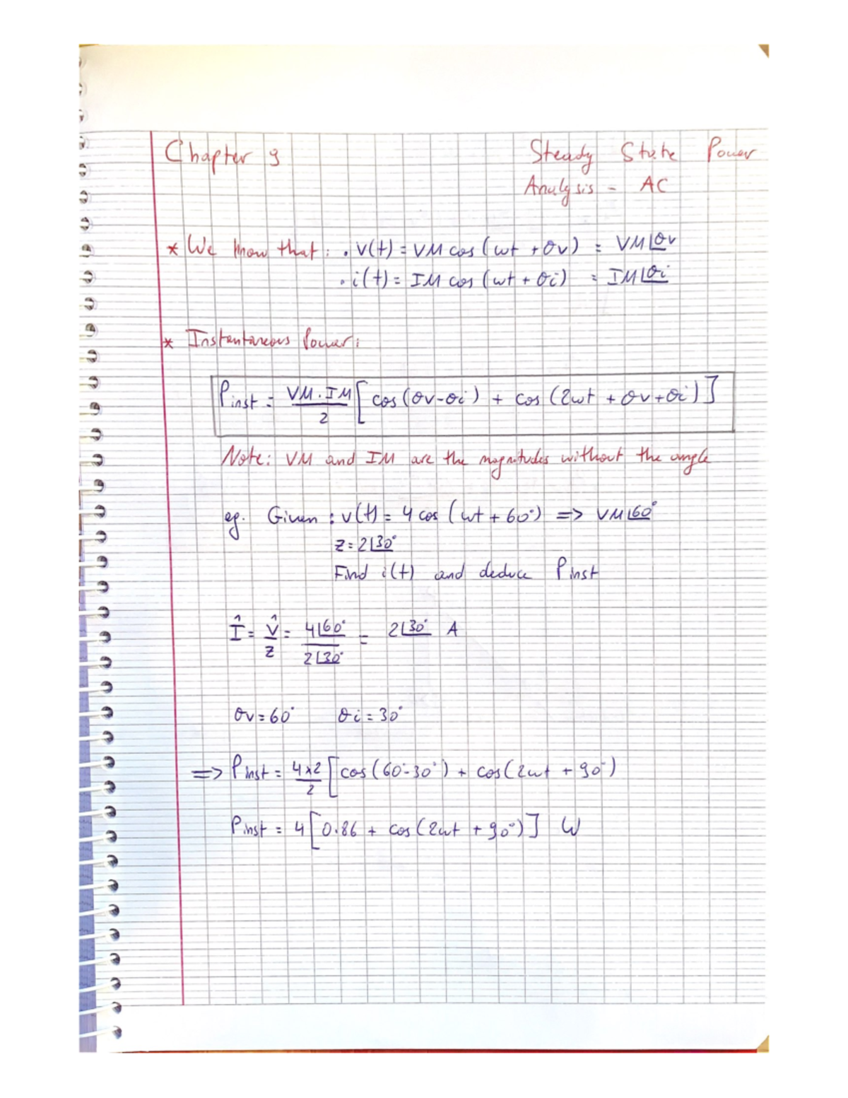 Circuits II Chapter 9 - Summary Advanced digital communication - Studocu
