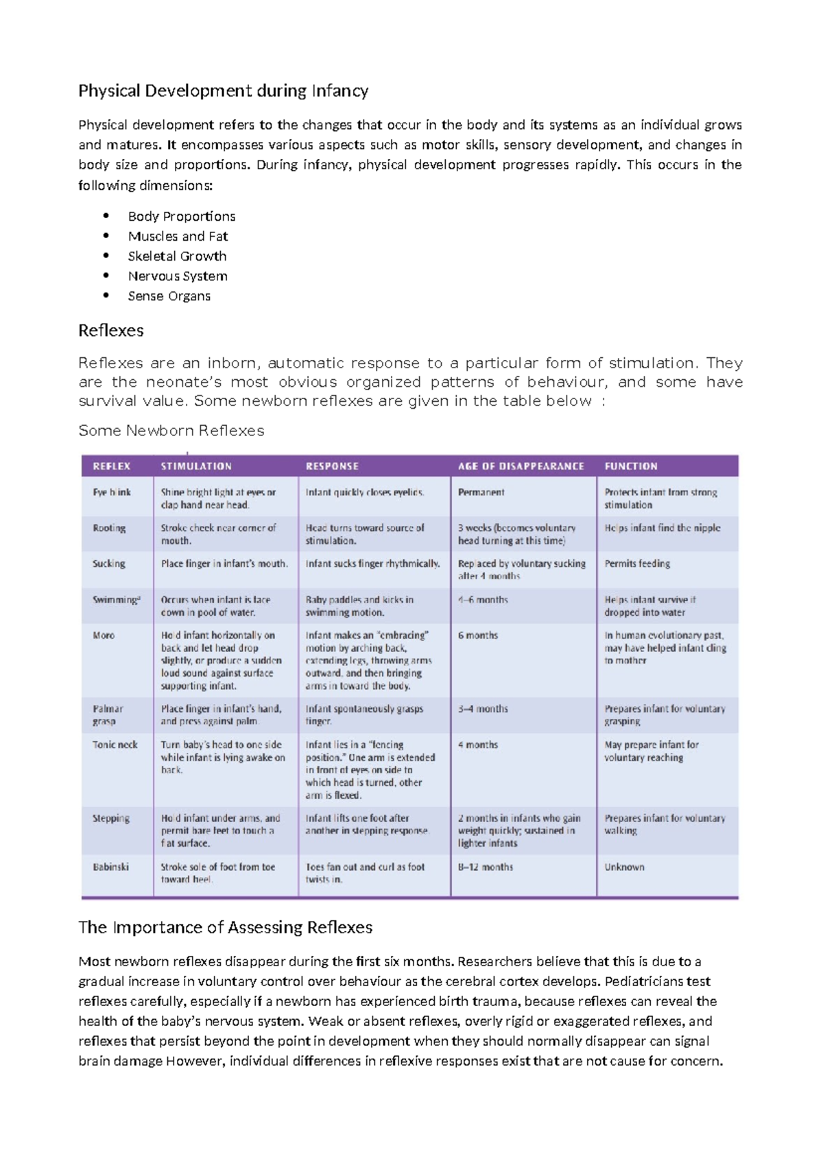 Physical Development 1 - It encompasses various aspects such as motor ...