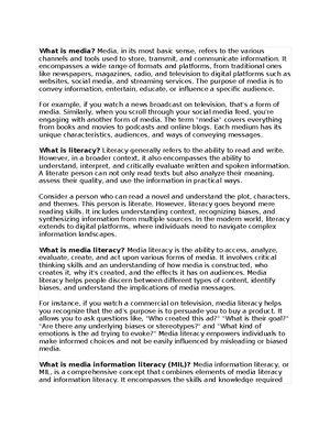 Issues and Challenges in Popular Literature Module - Issues and ...