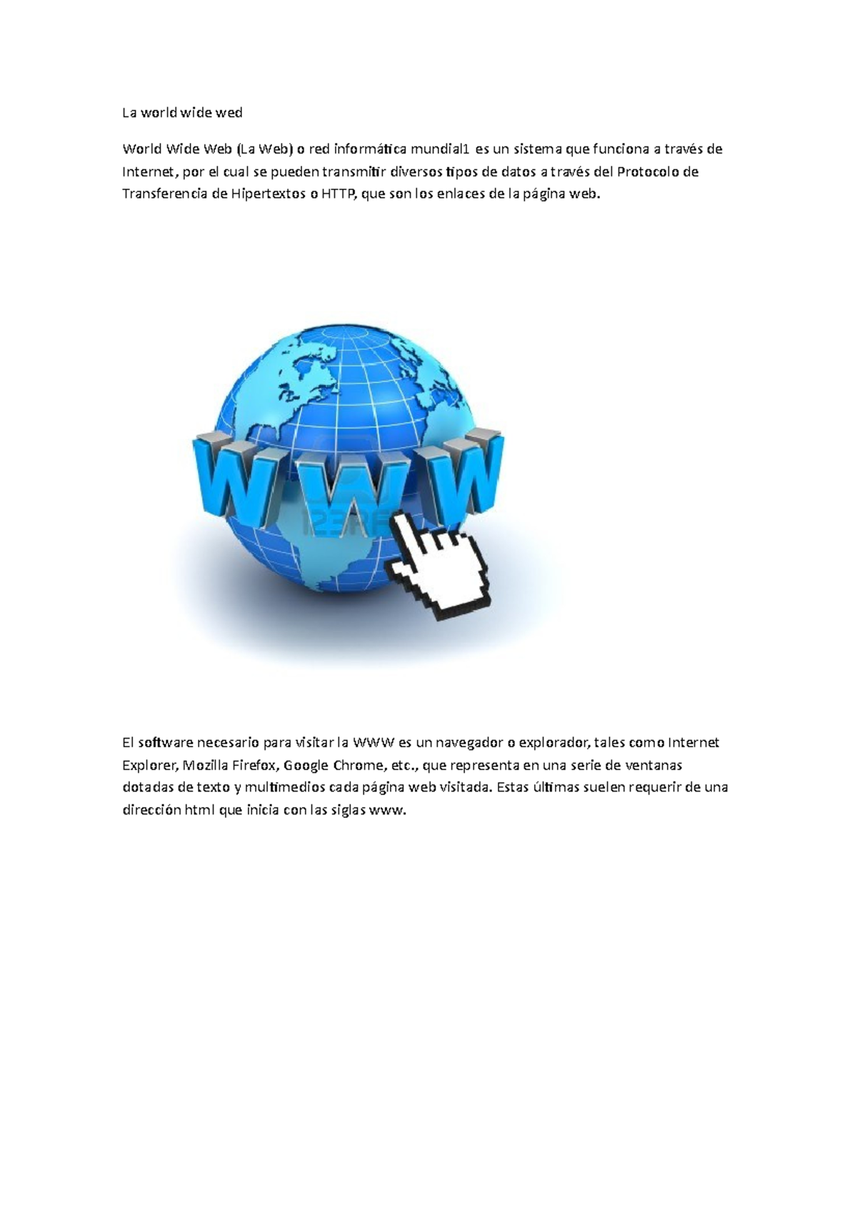 La world wide wed - habla sobre la word wide - La world wide wed World ...