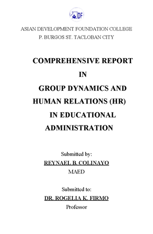 Module Review IN Principles - MODULE REVIEW IN PRINCIPLES AND THEORIES ...
