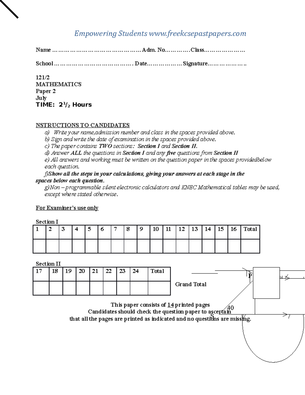 Maths-PP2-Exam Q - it helps when studying - S P 40 Empowering Students ...