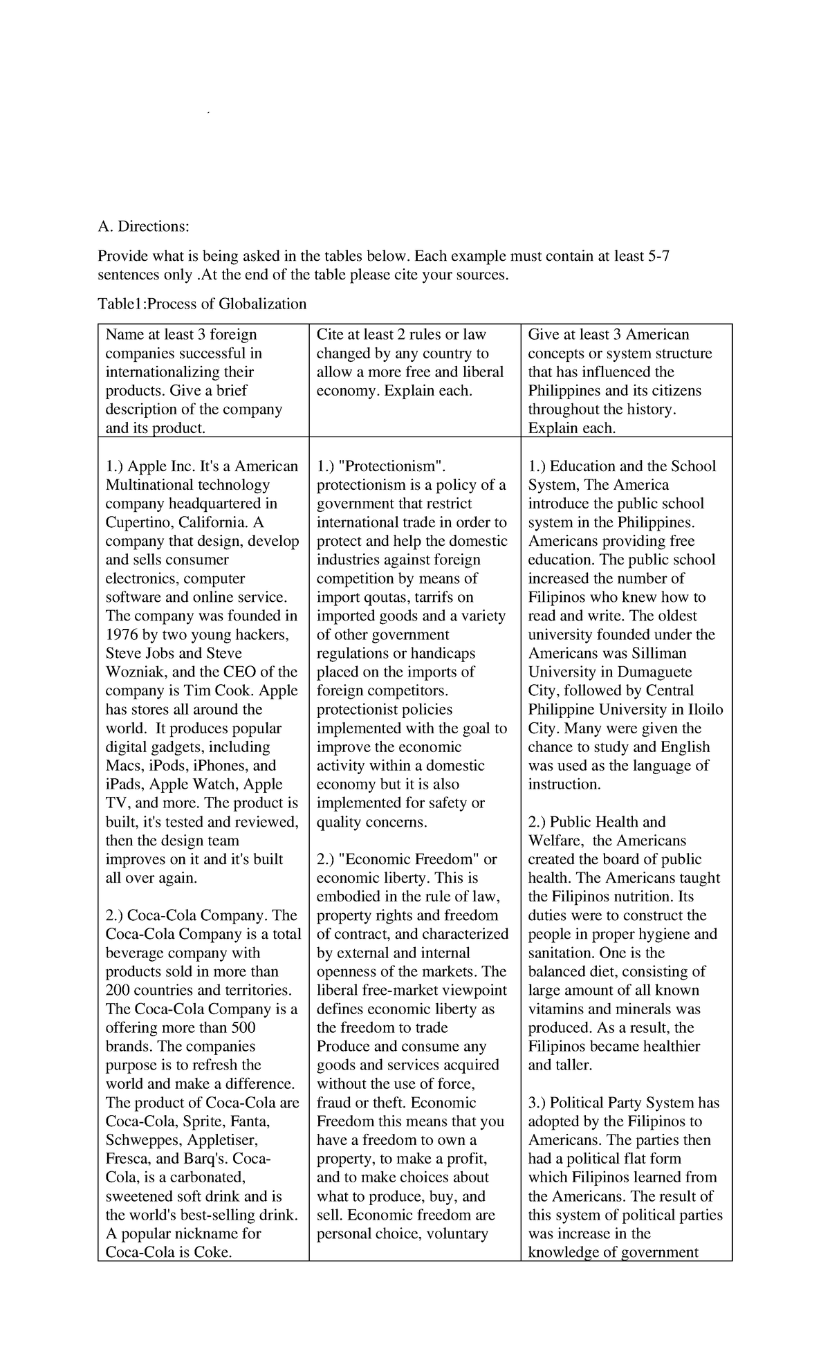 The contemporary world exam - Jeffrey P. Ungria A2-1CEA- GEN005:THE ...