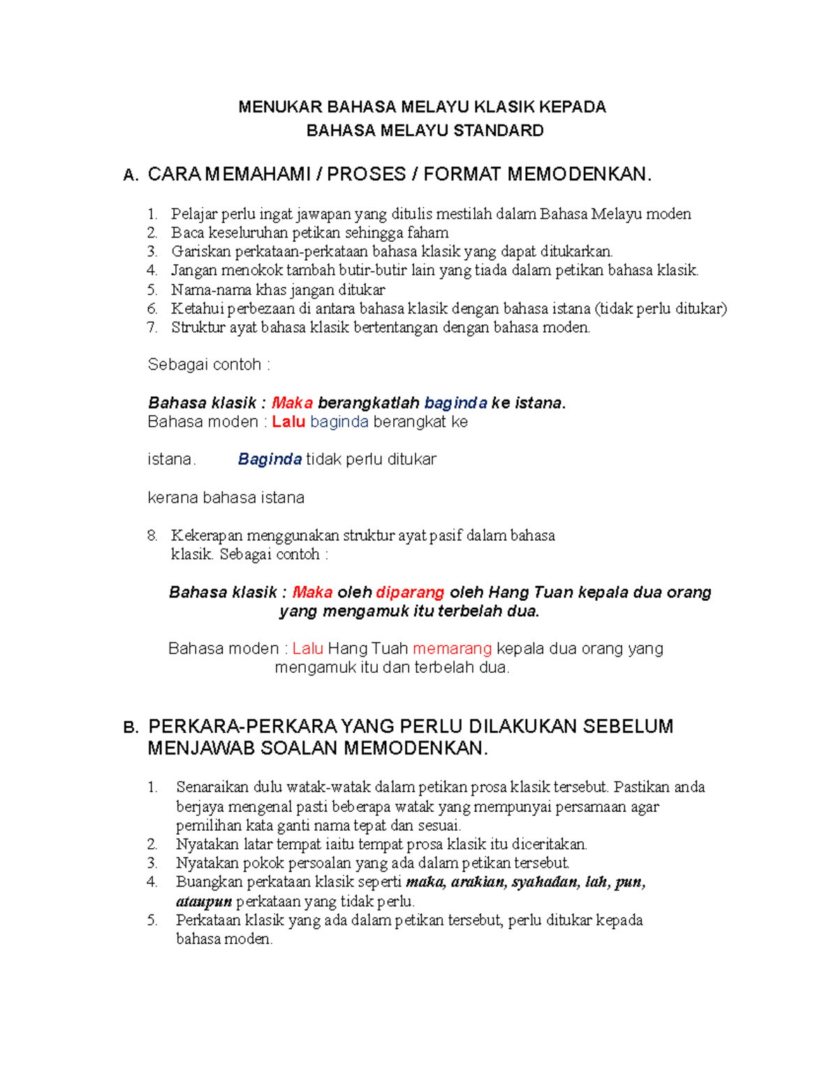 5 6242070202582828012 - MENUKAR BAHASA MELAYU KLASIK KEPADA BAHASA ...