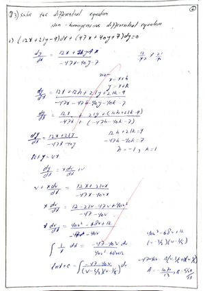 Lecture notes laplace equations - Differentials Equation - Two ...