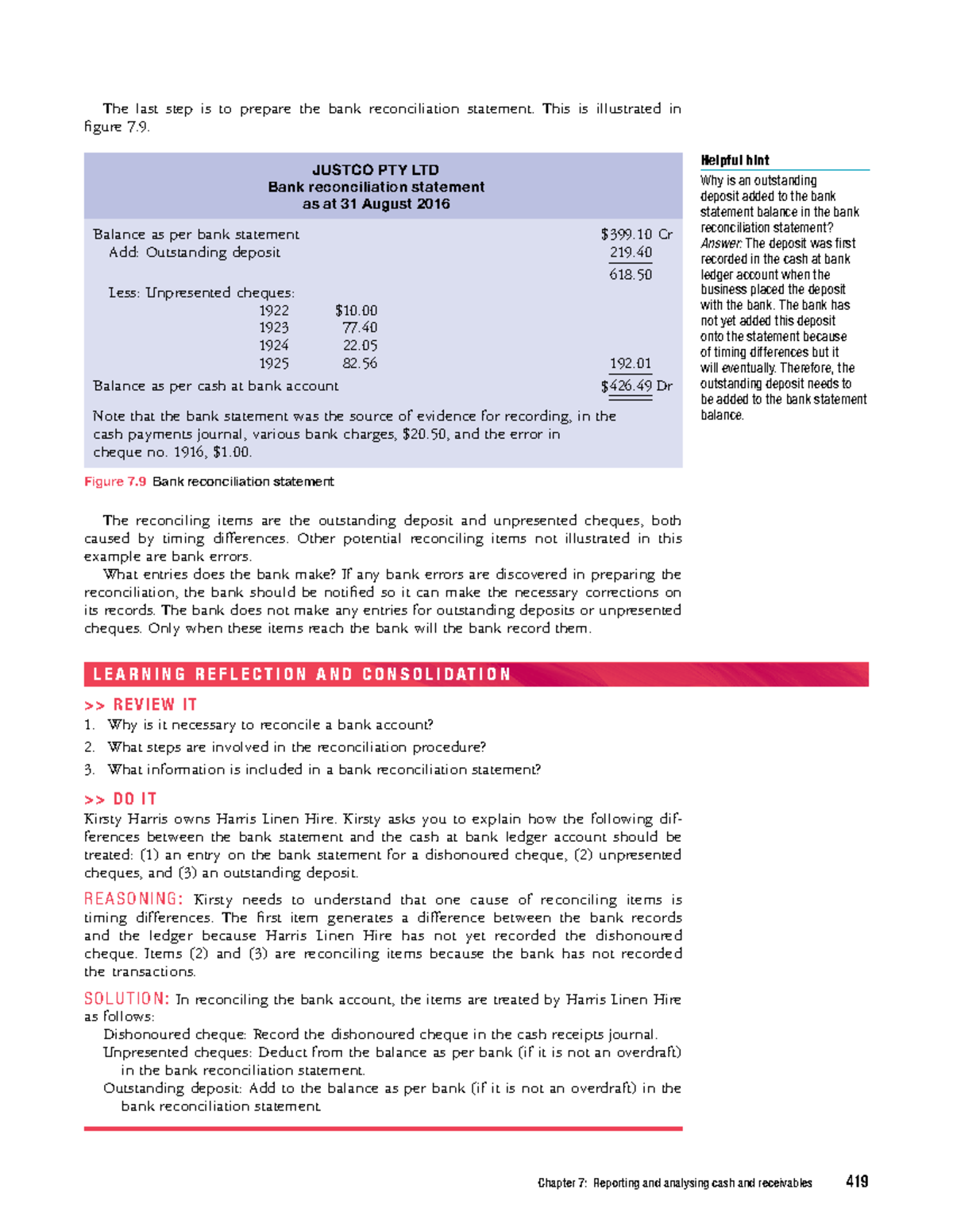 Financial management-147 - Chapter 7: Reporting and analysing cash and ...