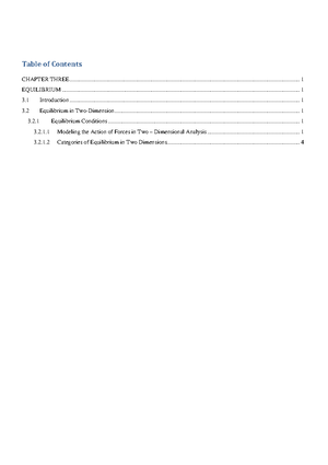 01 Chapter 1- Basics of Mechanics - TABLE OF CONTENTS CHAPTER ONE ...