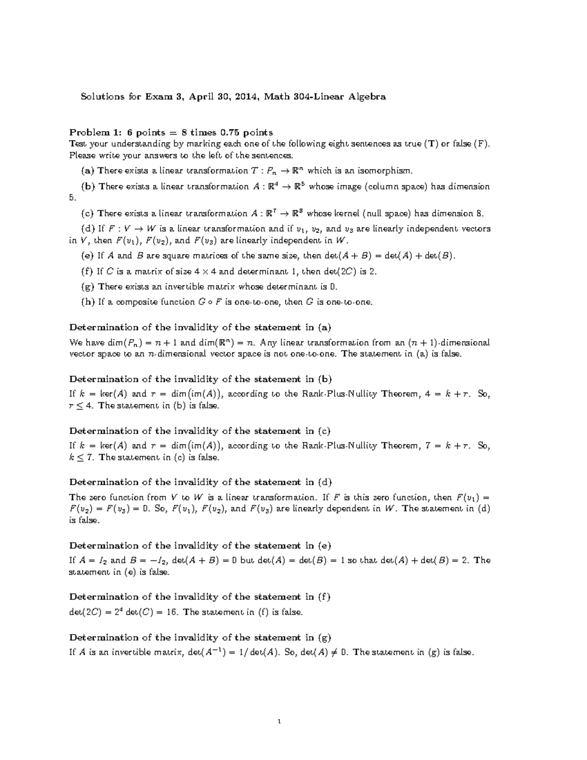 S3 - S3.pdf - Solutions for Exam 3, April 30, 2014, Math 304-Linear ...