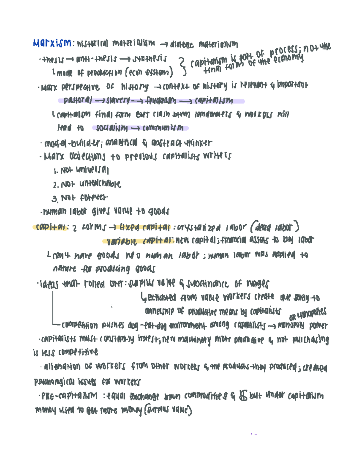 Karl Marx and Communism - Marxism historicalmaterialism dialetic ...