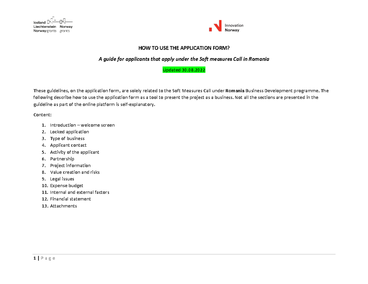 Er application-form-a-guide-to-key-information final 1ro - HOW TO USE ...