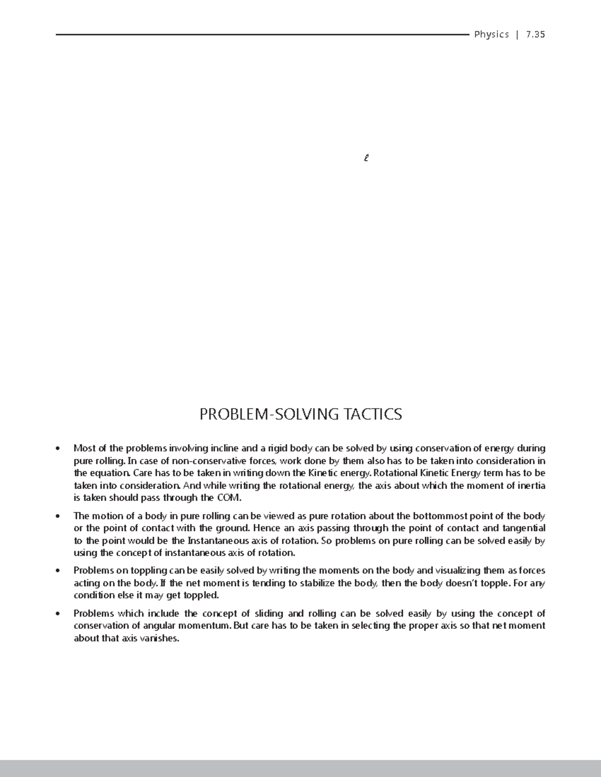 7.Rotational-Mechanics Problem- Solving- Tacticsformulae-sheet 2 ...