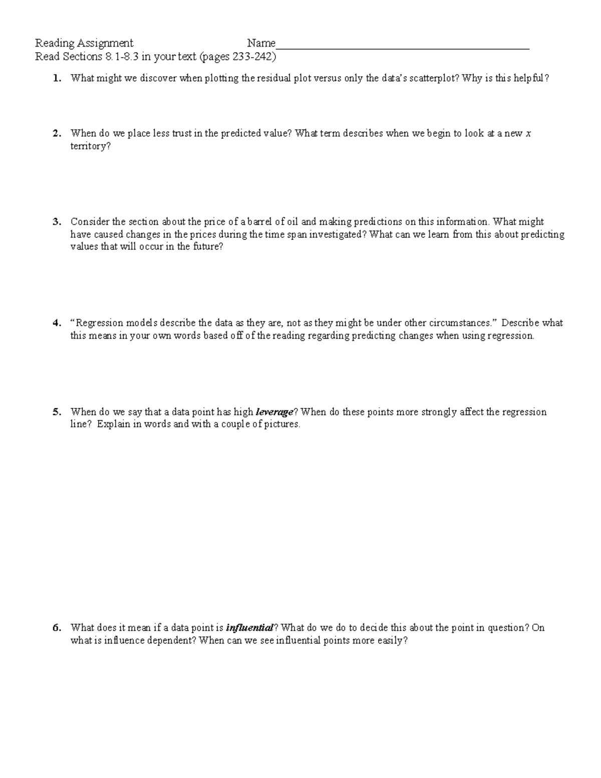 RA 8-1-8 - Princ Statistics chapter 8 HW - Reading Assignment - Studocu