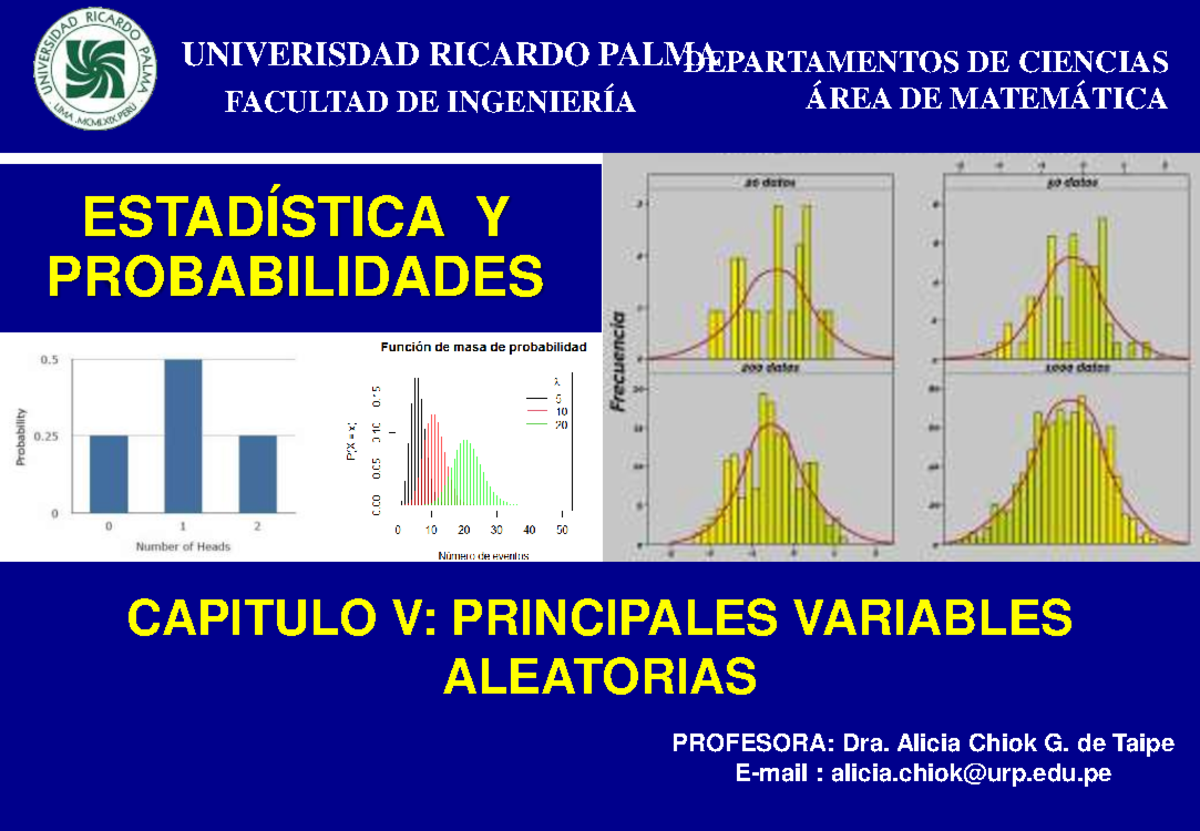 S10 Principales variables aleatorias - UNIVERISDAD RICARDO PALMA ...