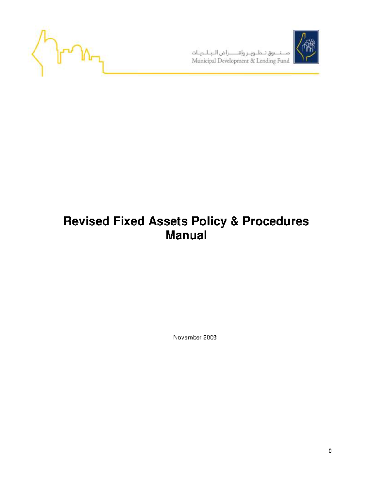 Fixed Asset Manual EN - Auditing - Revised Fixed Assets Policy ...