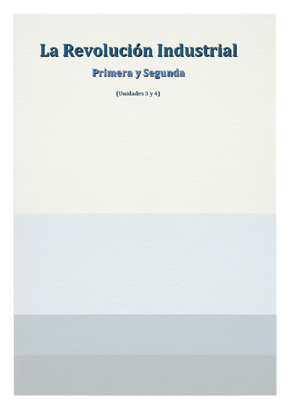 Revolución Industrial - LLLaaa RRReeevvvooollluuuccciiióóónnn ...